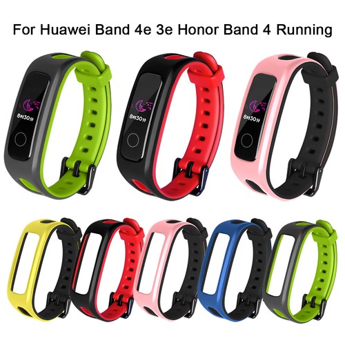 Soft Silicone Strap Wrist Watchband For Huawei Band 4e 3e Honor Band 4 ...