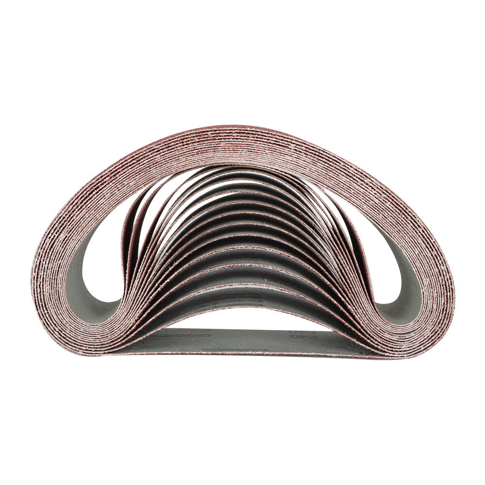 12PCS Grit Belt Sander Paper Sandpaper 4x24" Sanding Belts 80 120 150 ...