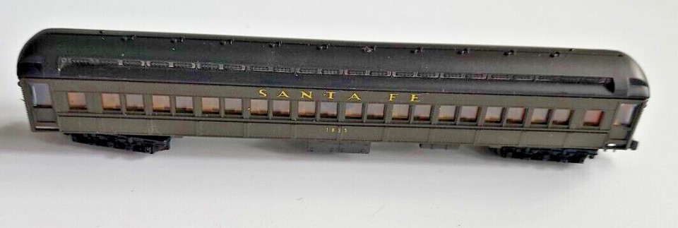 PMI N Scale Trains, 1820 Coach ATSF in Case, Santa Fe 1835 U105-27 | eBay
