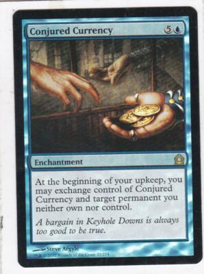 MTG: Return to Ravnica: Foil: Conjured Currency | eBay