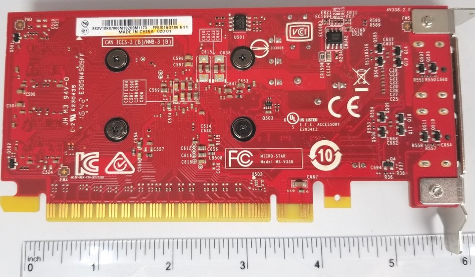 Nvidia 720 GT 1GB GDDR5 Dual Monitors DisplayPort DVI Windows 10 PCIe ...