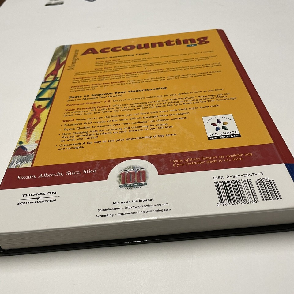 Management Accounting by W. Steve Albrecht, Monte R. Swain, James D ...