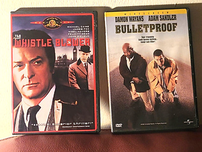 Bulletproof DVD Adam Sandler +The Whistle Blower DVD Michael Caine | eBay
