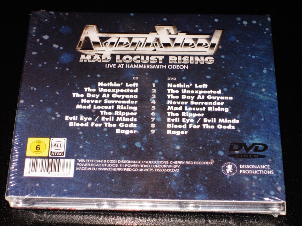 Agent Steel: Mad Locust Rising - Live At Hammersmith Odeon - Deluxe CD ...