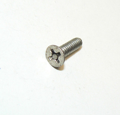 #6/32 x 1/2" Flat Head Phillips-Pin Security S/S Machine Screws - 24 ...