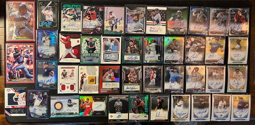 Lot of 43 Sports Card Auto Patch Relic Lot - NM - A410 - READ | eBay