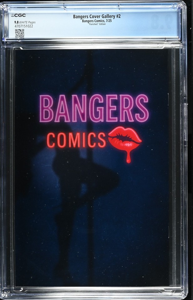 2025 Bangers Comics Addams Cosplay VIRGIN Full Chase Var LE*100 CGC 9.8 ...