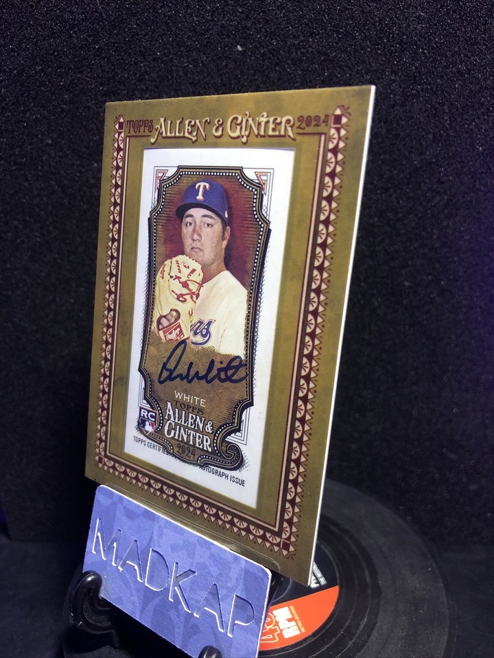 2024 Topps Allen & Ginter - Mini Baseball Autographs Owen White #MA-OW ...