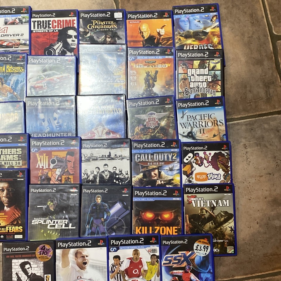 PS2 Games Bundle, 29 Games Pal Tested GTA Star Wars etc | eBay UK
