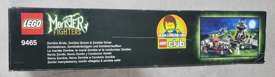 Lego 9465 Monster Fighters The Zombies New Factory Sealed Retired Set ...