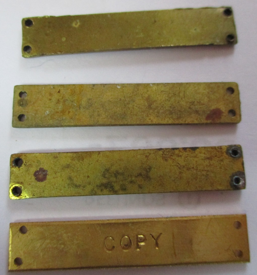 WW2 Full Size Medal Clasps AIR CREW EUROPE, BATTLE OF BRITAIN, BURMA ...