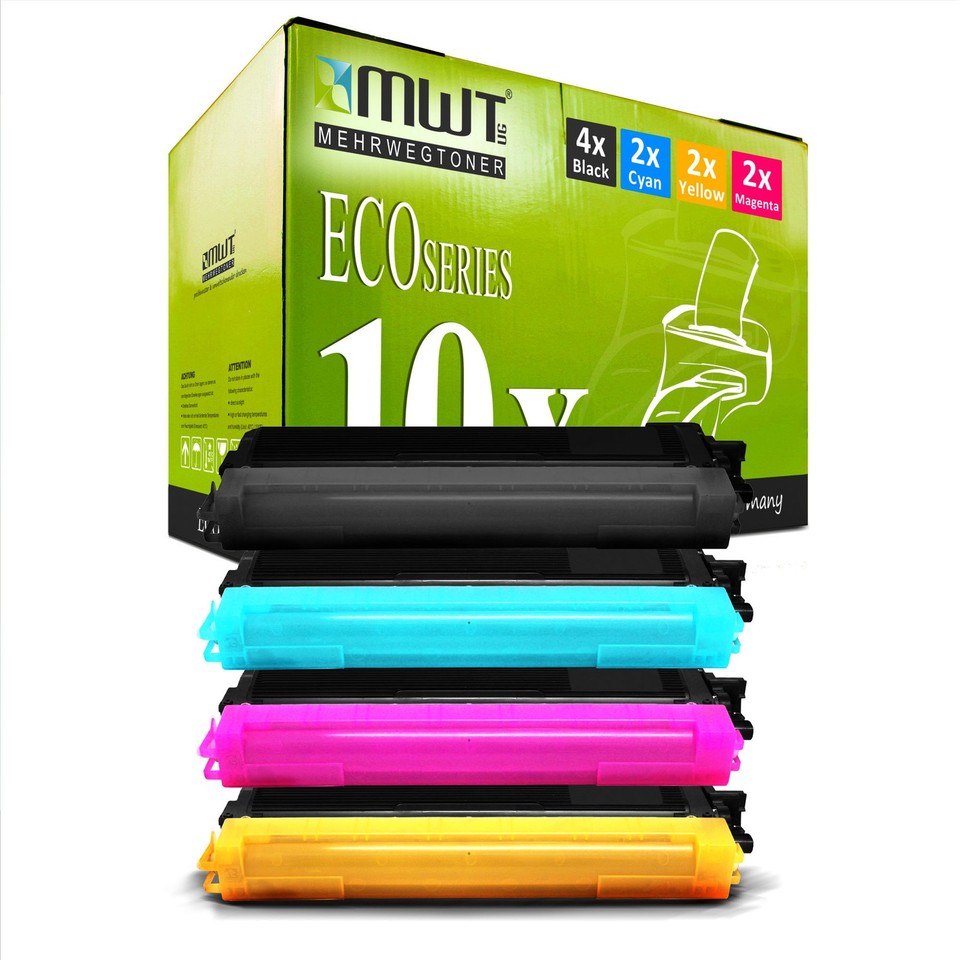 10x MWT Cartridge Compatible for Brother MFC-9325-CW MFC-9125-CN HL ...