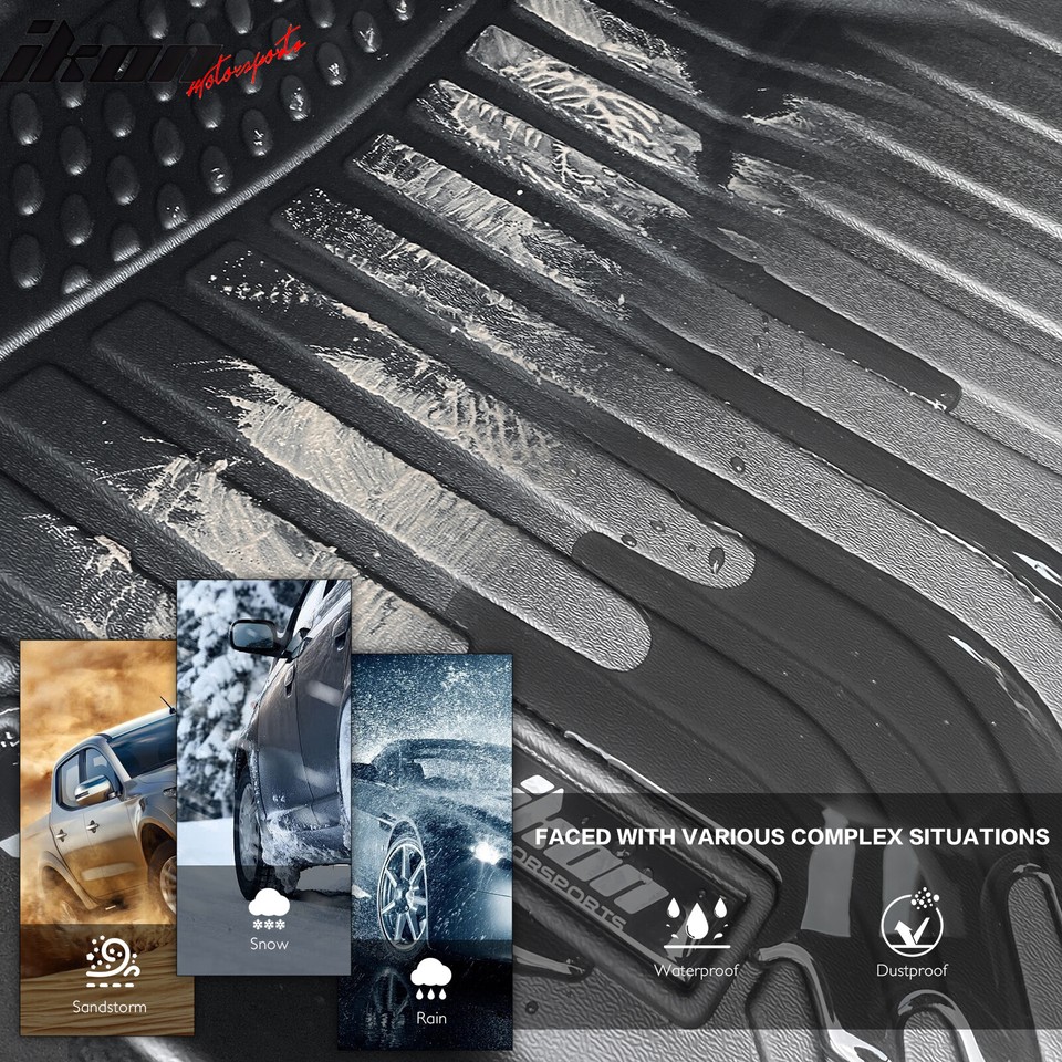 Fits 23-25 Mercedes-Benz GLC Class All Weather 3D Molded Floor Mats ...