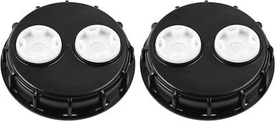 2 Pcs IBC Tote Lid Cover, 6.5 Heavy Duty IBC Tank Water Liquid Storage ...