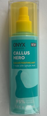 Onyx Professional Callus Hero Fighting Mist with Salicylic Acid 6.5 Fl ...