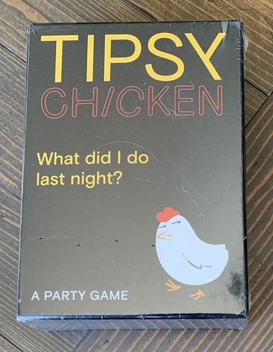 Tipsy Chicken Drinking Party Card Game for Adults Outrageously Fun ...