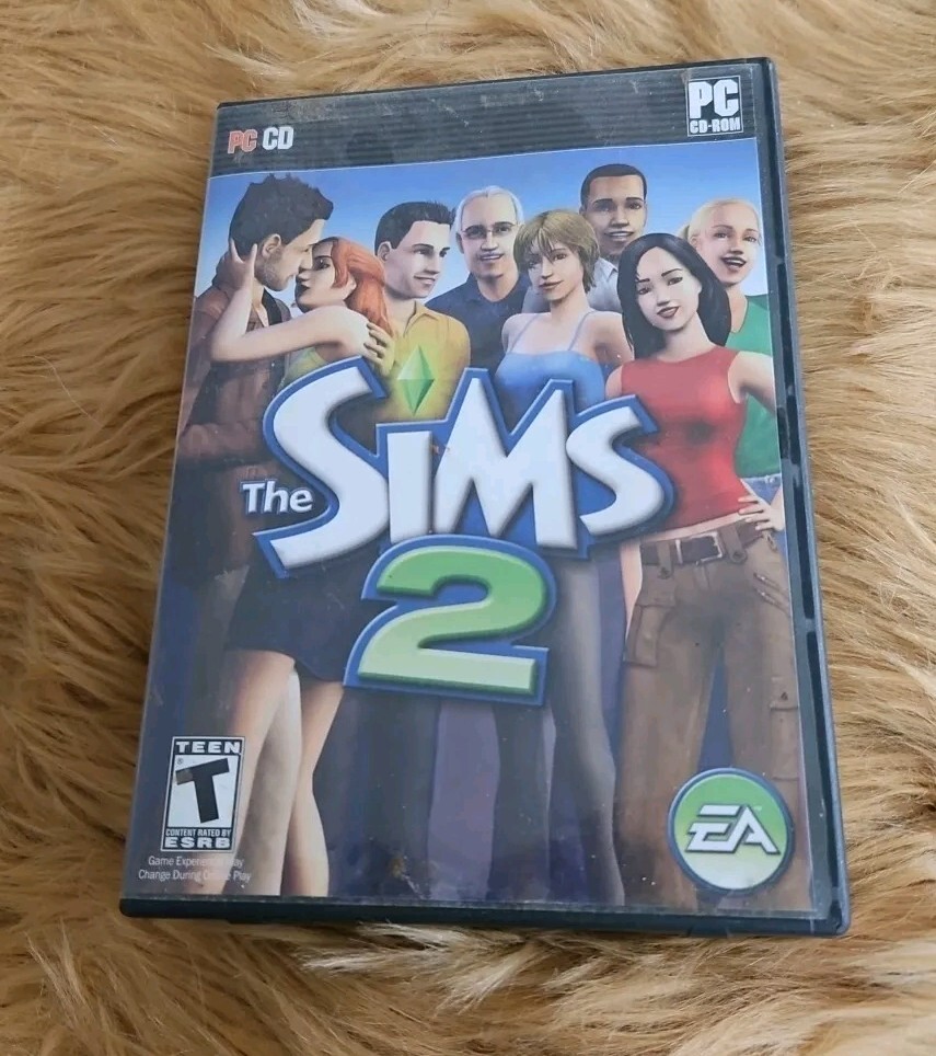 Sims 2: Deluxe (PC, 2006) DISK 1 Is MISSING. NO SCRATCHES ON DISK 2, 3 ...
