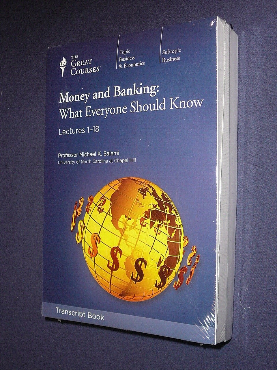 Teaching Co Great Courses TRANSCRIPTS : MONEY and BANKING new & sealed ...