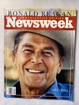 2004 June 14, Newsweek Magazine, In Memoriam: Ronald Regan, 1911-2004 ...