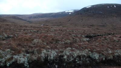 Photo 6x4 Beinn nan Eun Cioch Beinn nan Eun Very wet ground underfoot ...