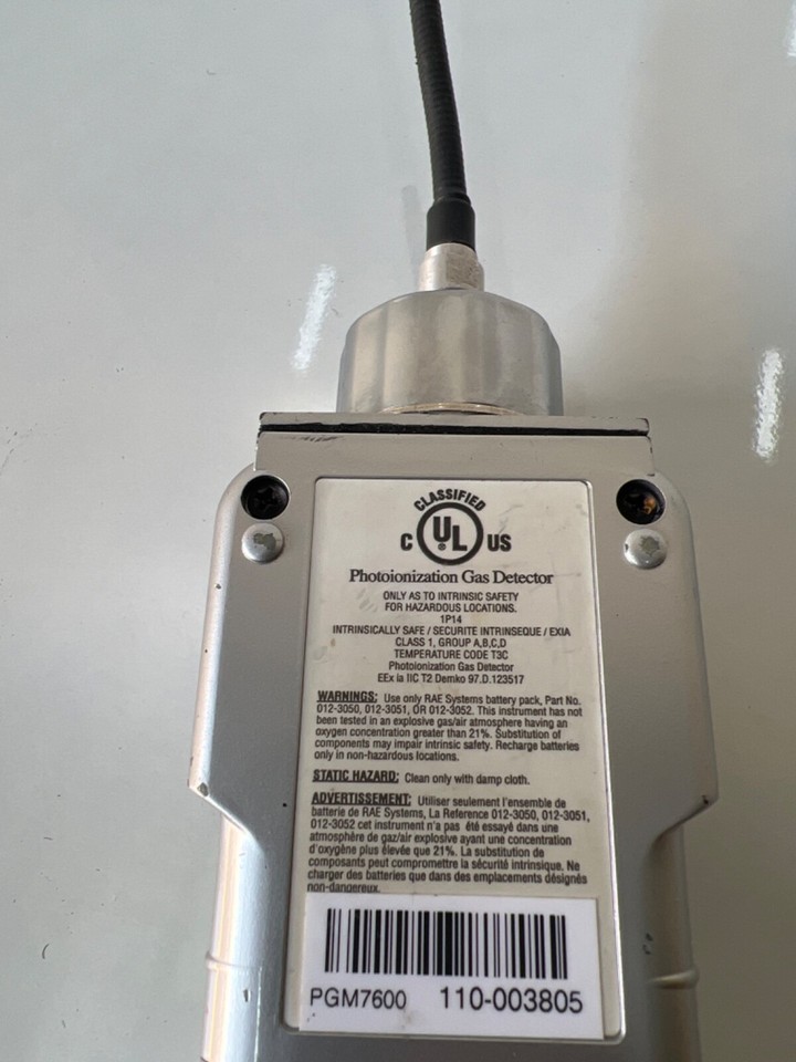 RAE Systems MiniRAE 2000 PGM7600 Portable GAS Detector Meter | eBay