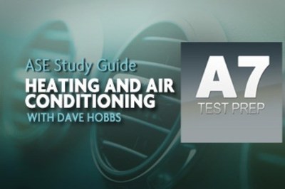 ASE A7 Test Prep Heating and Air Conditioning w. Dave Hobbs / DVD ...