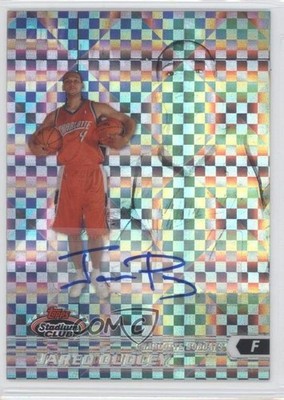 2007-08 Topps Stadium Club NBA X-Fractor Rookie Jared Dudley #122 Auto ...