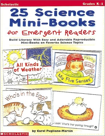 25 Science Mini-Books for Emergent Readers: Build Literacy with Easy ...