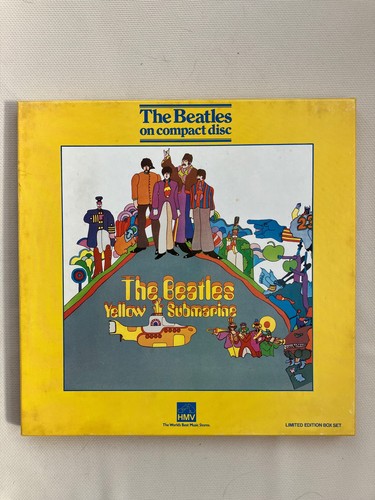 BEATLES "Yellow Submarine" HMV Limited CD Box Set Complete Inserts 1987 ...