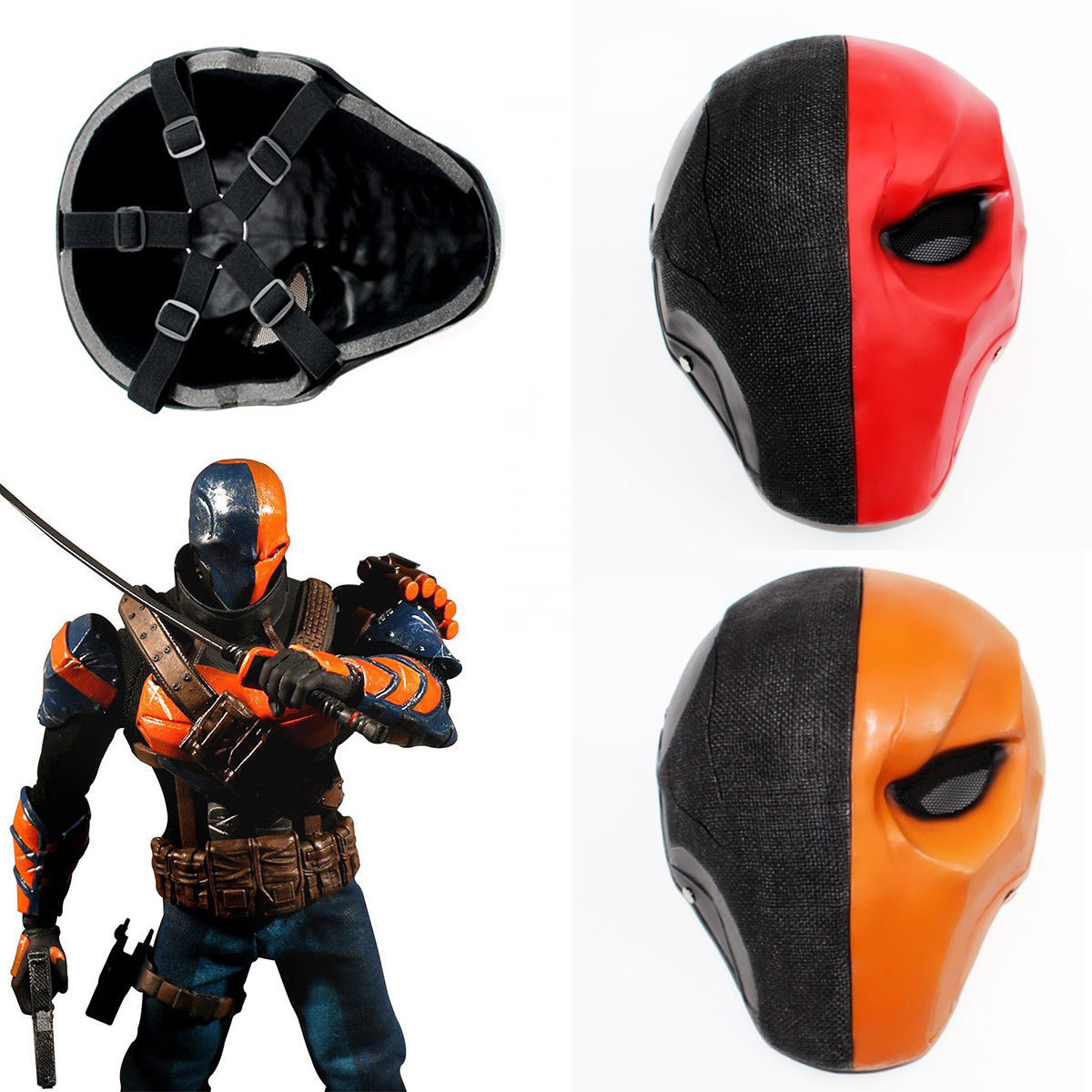 Deathstroke Arkham Origins Mask