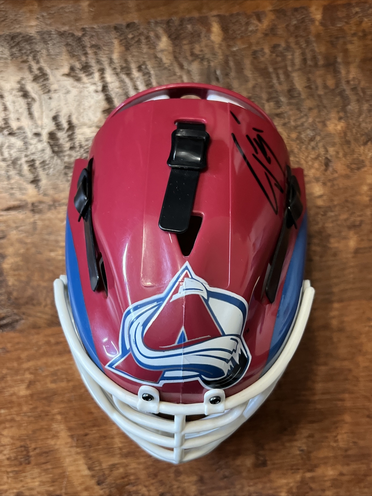 Philipp Grubauer Signed Mini Hockey Helmet Goalie Mask PSA DNA Coa ...