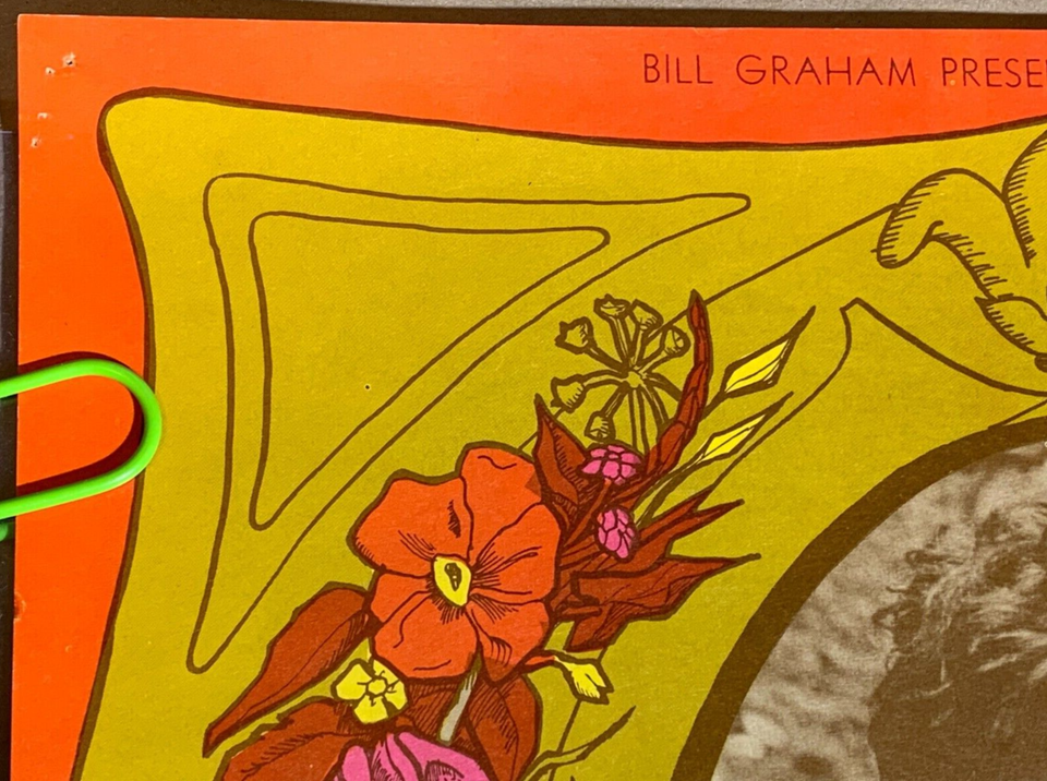 DONOVAN 1967 COW PALACE, CALIFORNIA BILL GRAHAM CONCERT POSTER BG-86 ...