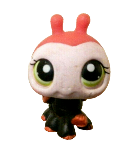 Littlest Pet Shop #221 Red & Black Ladybug Green Eyes LPS Figure | eBay