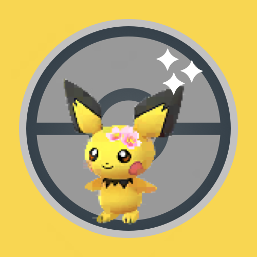 Shiny Pichu (Cherry Blossom Crown) (#172) - Pokémon GO | eBay