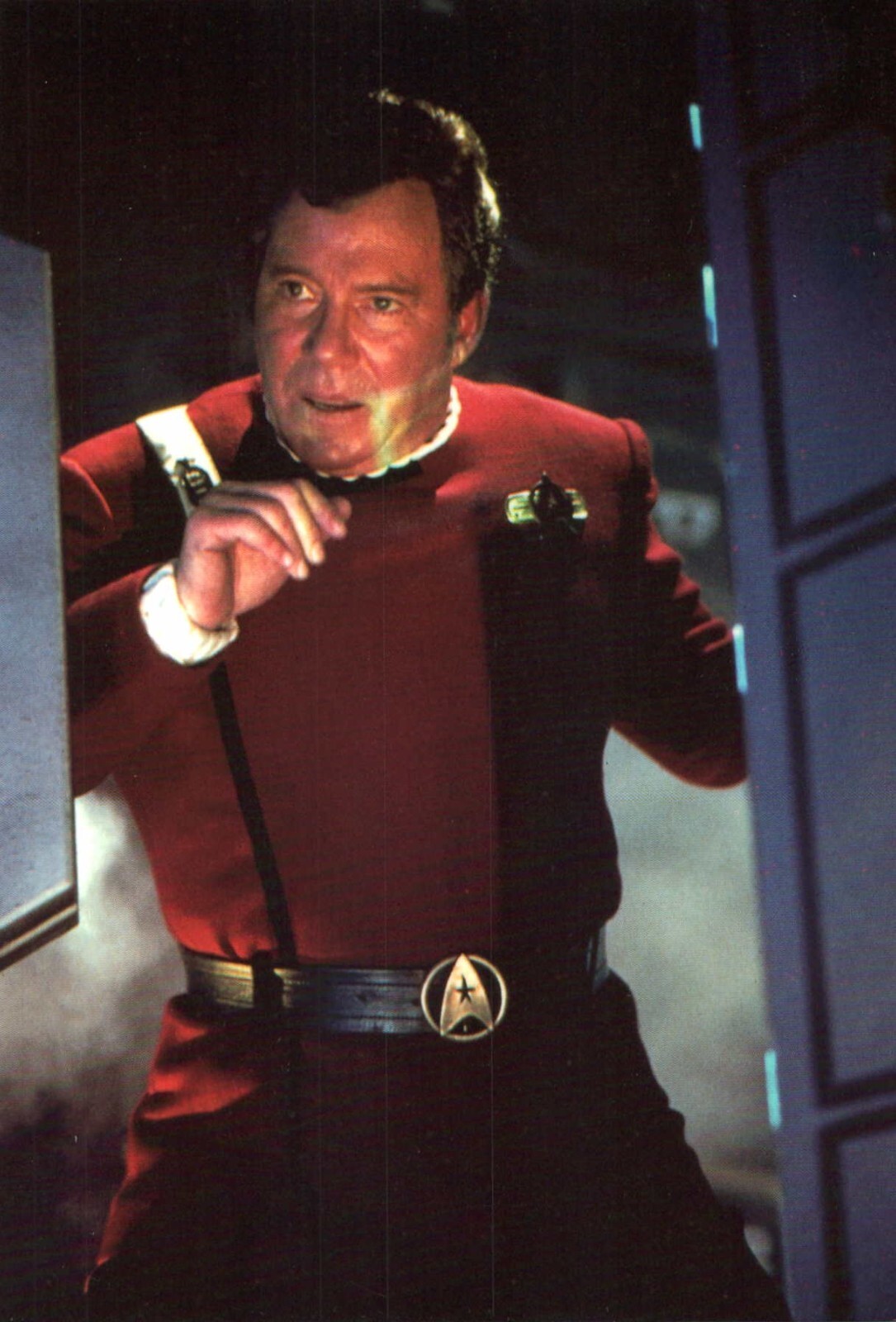 Star Trek Generations Captain Kirk Actor William Shatner Postcard | eBay