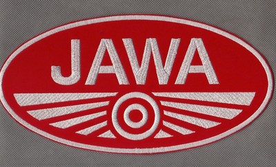 Jawa XL TS 350 Chopper 812 Millenium 125 593 Enduro 50 Aufnäher iron-on ...
