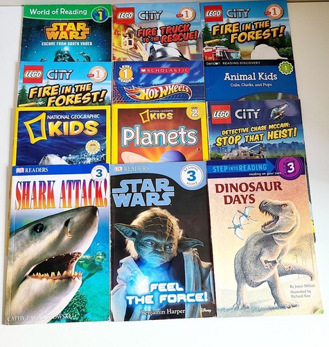 Children's Books Lot of 12 Readers Scholastic LEGO Kids Step Into ...