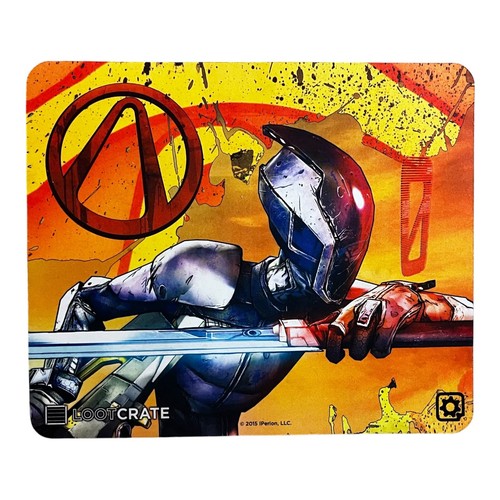 Borderlands Zero Desktop Mouse Pad Gaming Mat Pad Loot Crate 10" x 12 ...