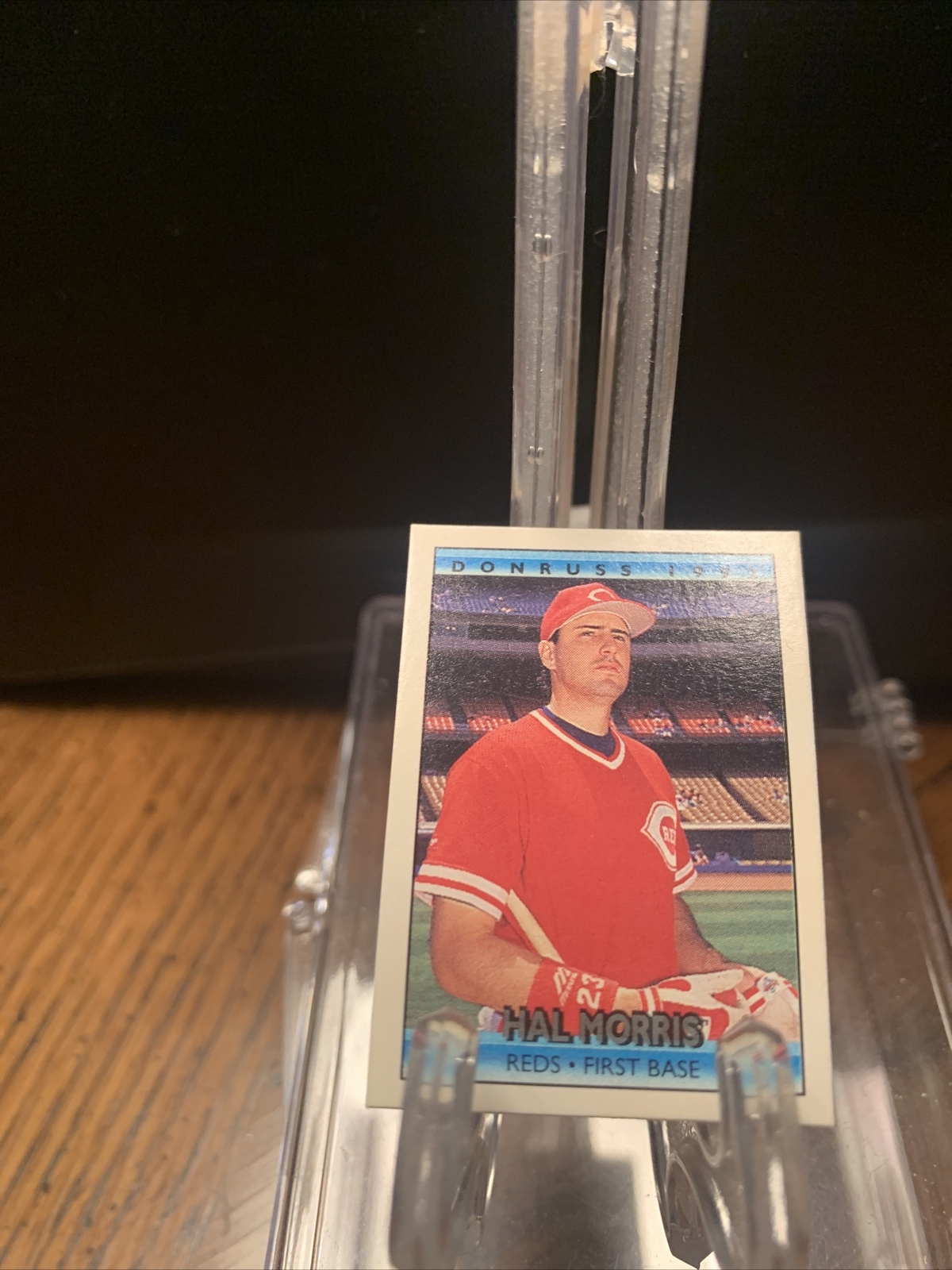 Hal Morris - 1992 Donruss Cracker Jack I #32 - Reds Mini Baseball Card ...