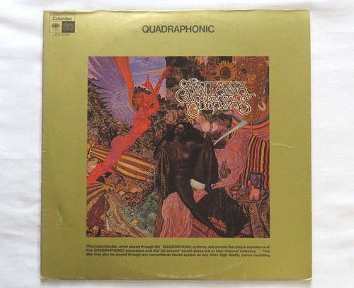 Santana Abraxas Quadraphonic Vinyl LP 1970's USA Carlos Used Rock Music ...