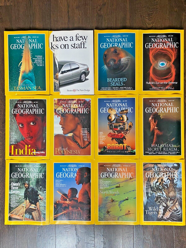NATIONAL GEOGRAPHIC Magazines 1997 FULL YEAR Collection History Culture ...