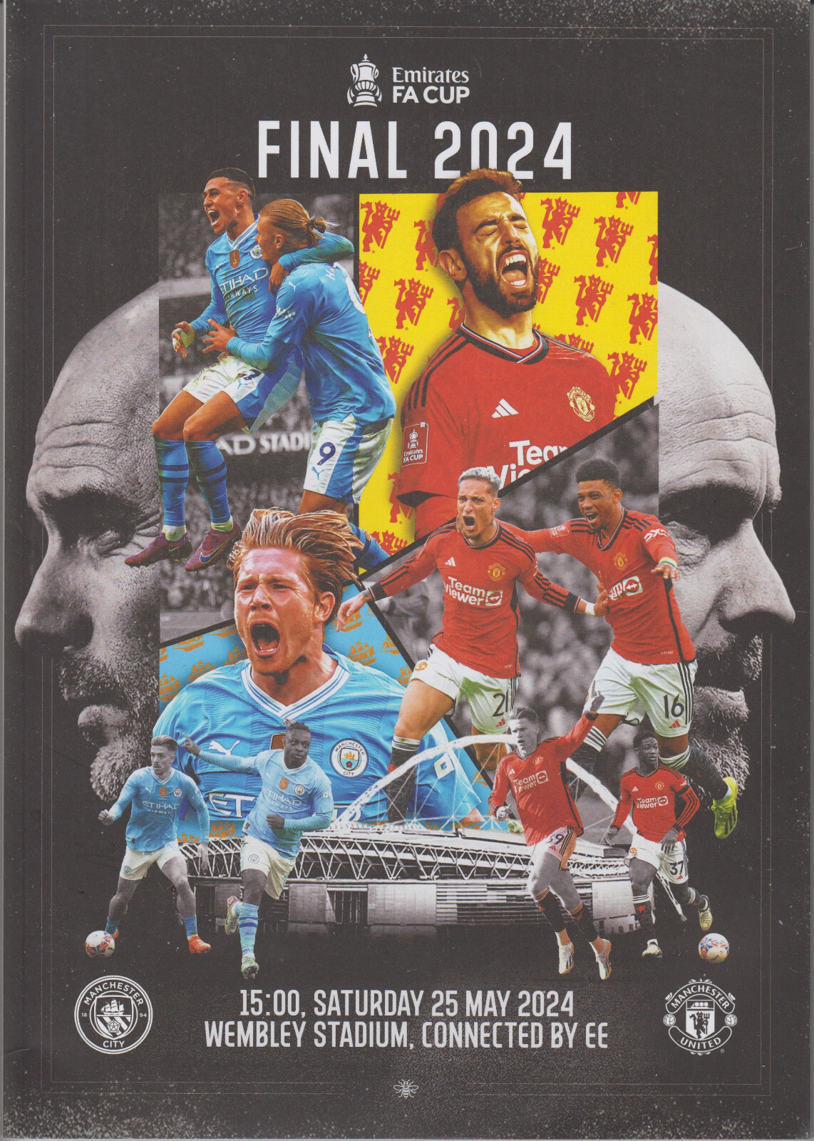 FA CUP FINAL PROGRAMME MANCHESTER UNITED V | Grelly UK