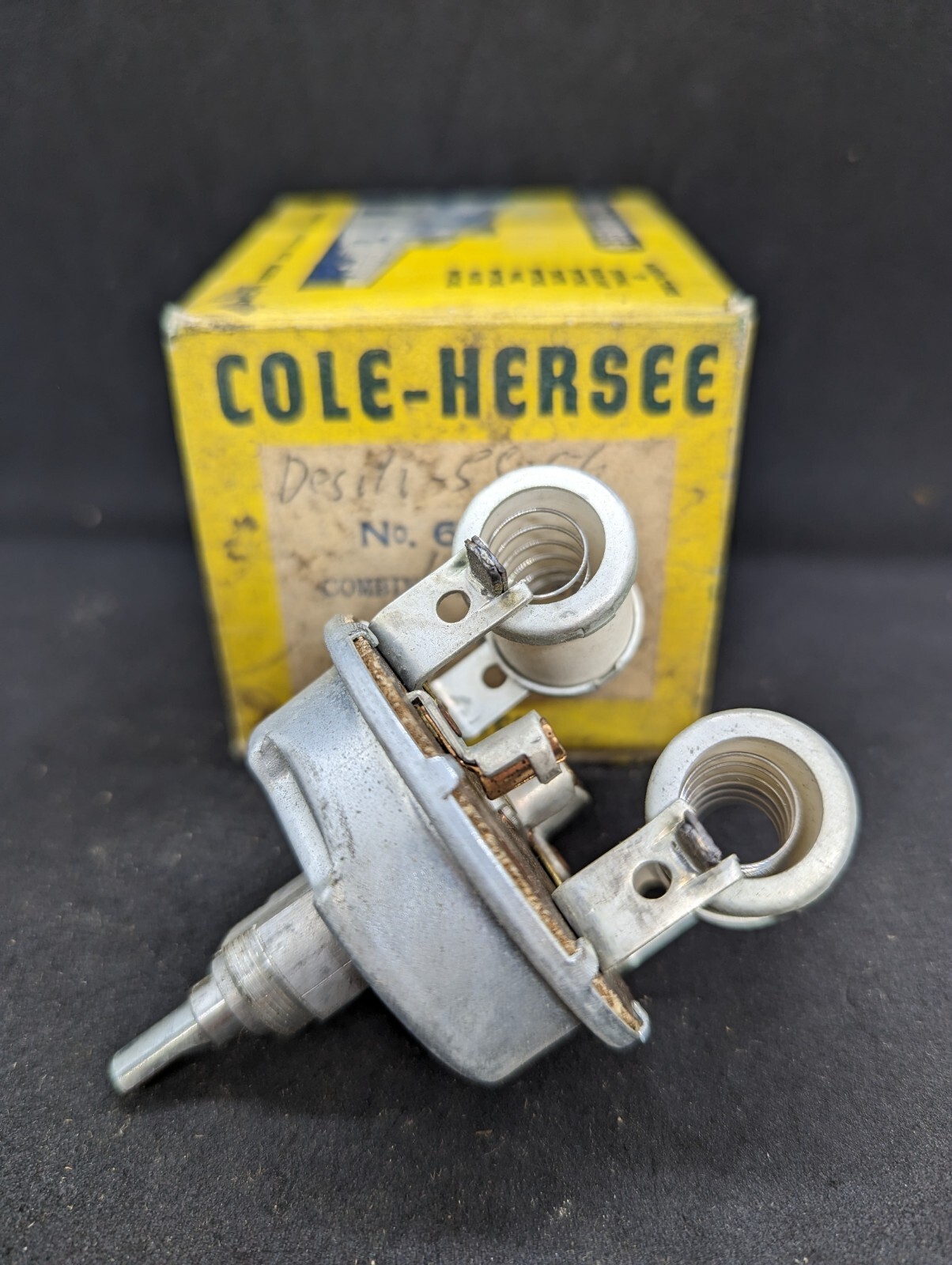 NOS 1956 DESOTO 2 SPEED MODEL 702 HEATER DEFROSTER SWITCH MOPAR 1627479 ...