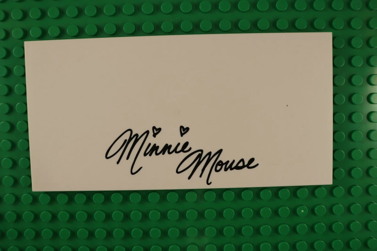 Minnie Mouse Signature Font