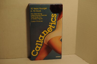 Callanetics, Callan Pinckney, Exercise video, VHS tape format | eBay