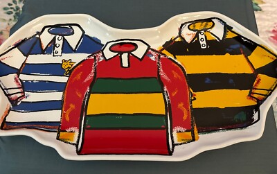 Rowing Blazers X Target Ceramic Stoneware Rugby Shirts Trinket Tray ...