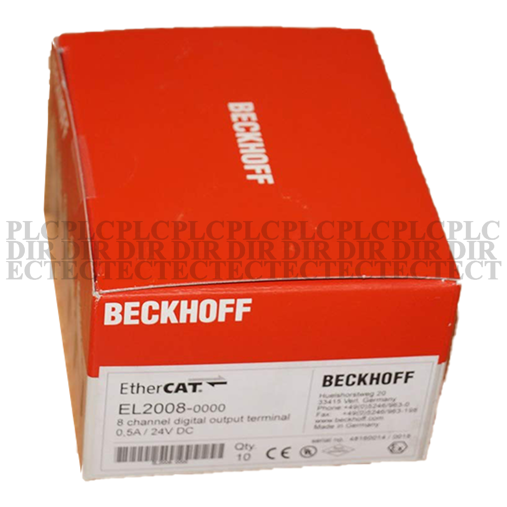 NEW Beckhoff EL2008-0000 8-channel Digital Output Terminal | eBay
