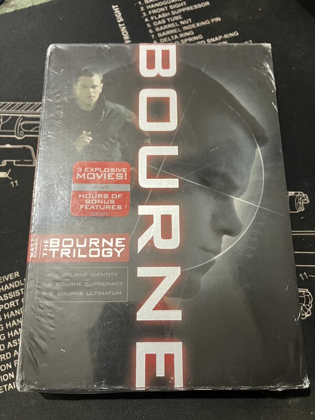 The Bourne Trilogy (DVD, 2008, 3-Disc Set) for sale online | eBay