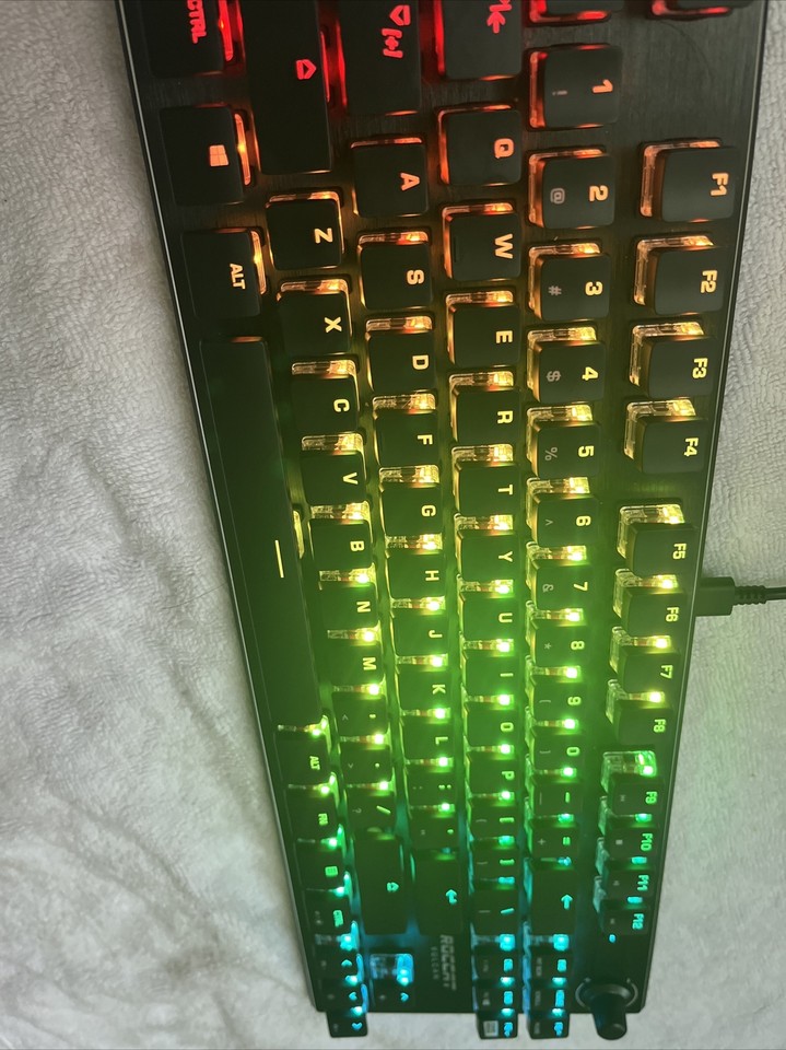 roccat vulcan TKL compact mechanical rgb gaming keyboard | eBay