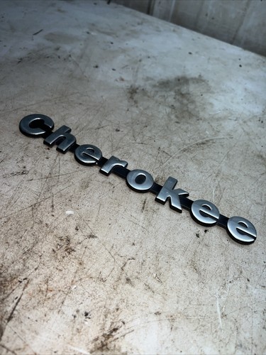 1984-96 Jeep Cherokee XJ Emblem Logo Badge Name | eBay
